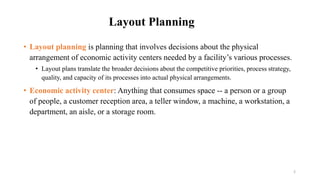 Product layout in Food Industry and Line Balancing | PPTX