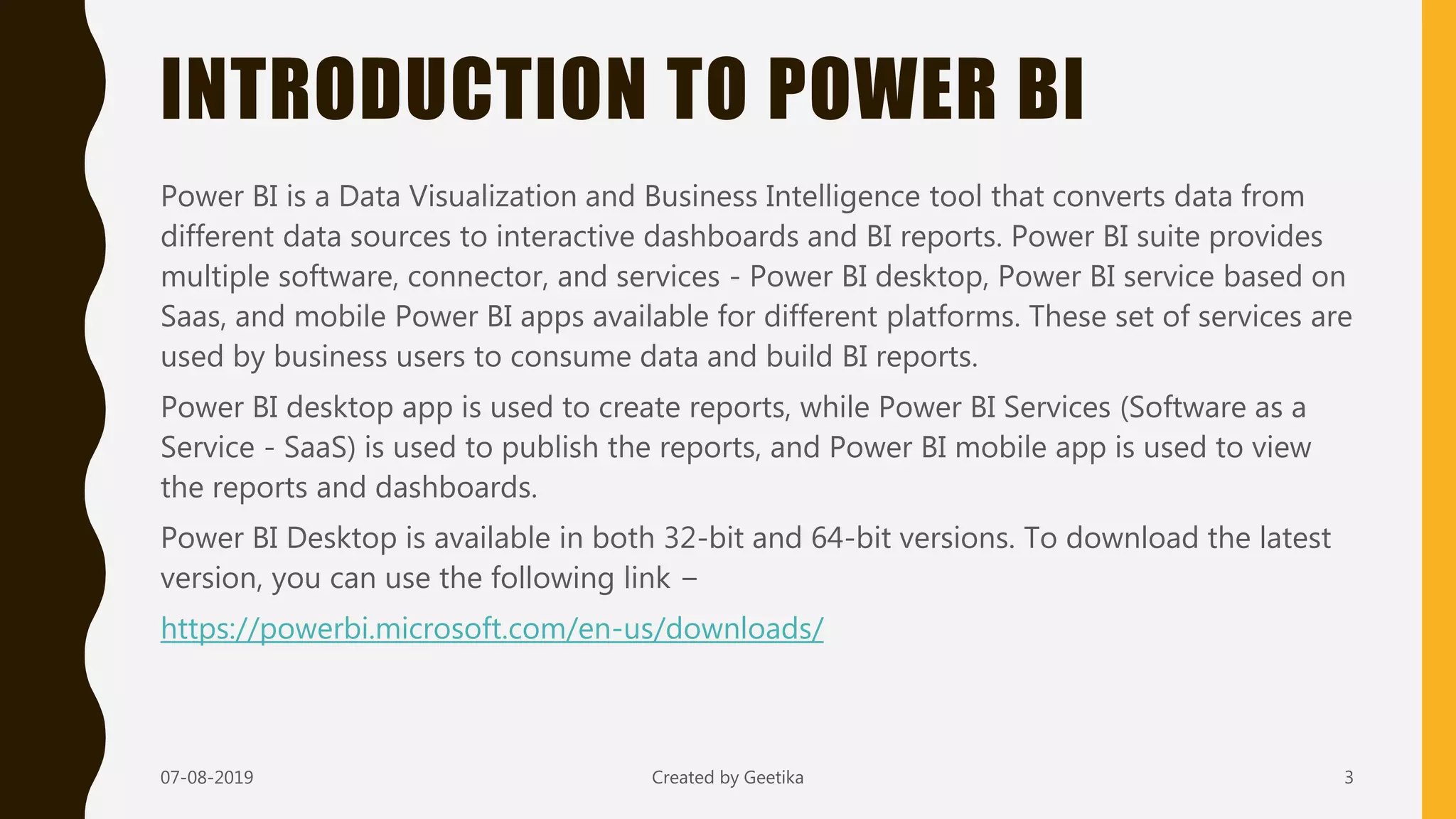 Microsoft Power BI | PPTX