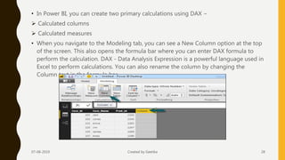 Microsoft Power BI | PPTX