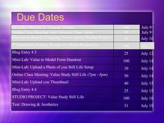 Su 2011 value study still life | PPT