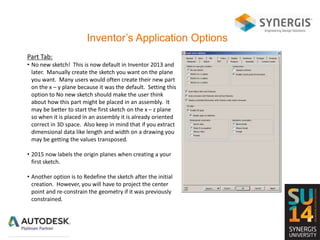 Synergis University 2014 - Inventor Performance Optimization | PPT