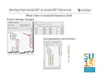 Moving From AutoCAD to Electrical and What's New in AutoCAD Electrcial ...