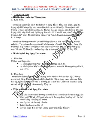 Sửa chữa board máy lạnh cơ bản | PDF
