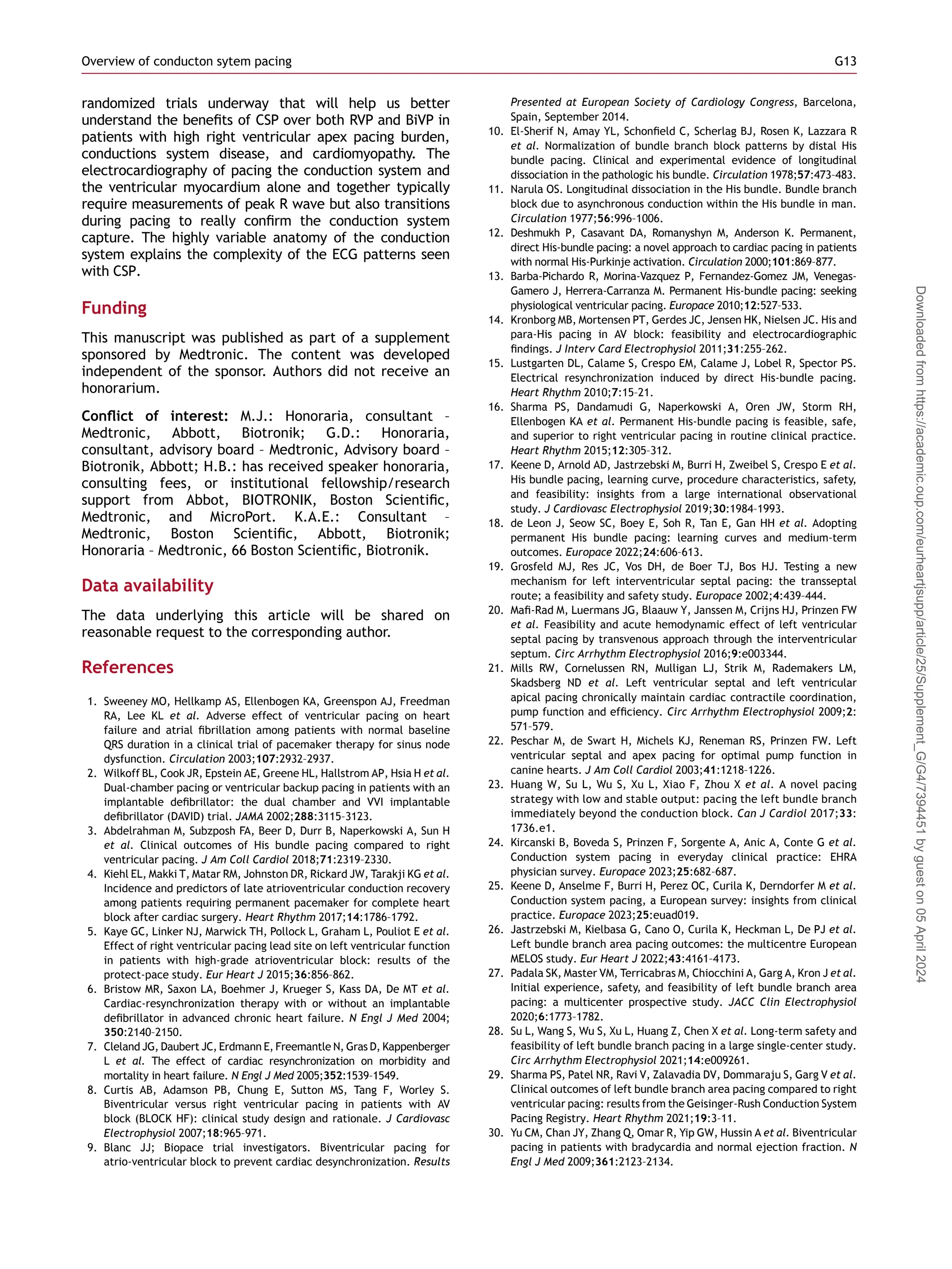 suad114.pdf pacing conduction system pacing | PDF