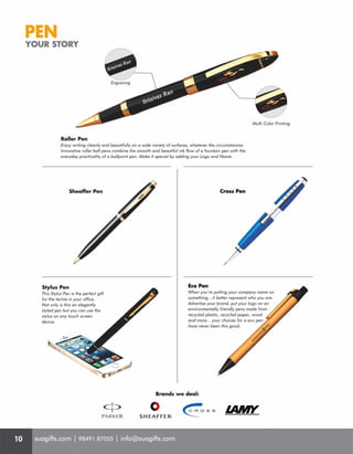 Sua Gifts - Our Corporate Gifts catalouge | PDF