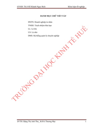 Ảnh hưởng chính sách phân phối sữa TH True đến đại lý bán lẻ | PDF