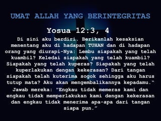 Khotbah Kristen suap-perusak-integritas-umat-allah.pptx