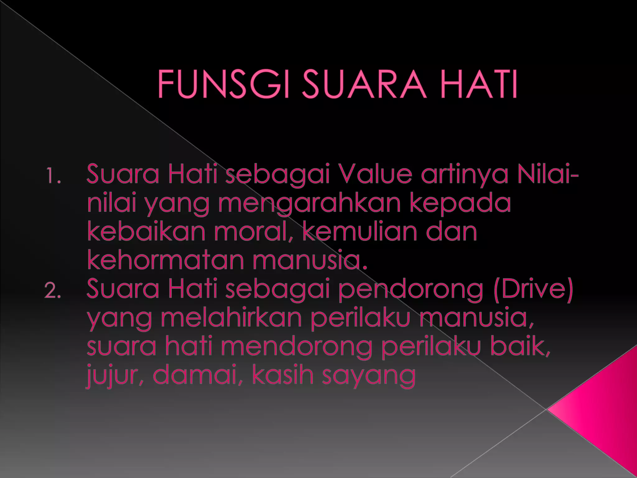 Suara hati | PPTX