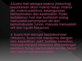 Suara hati | PPTX
