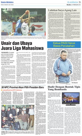 Suara Merdeka 25 Februari 2014 | PDF