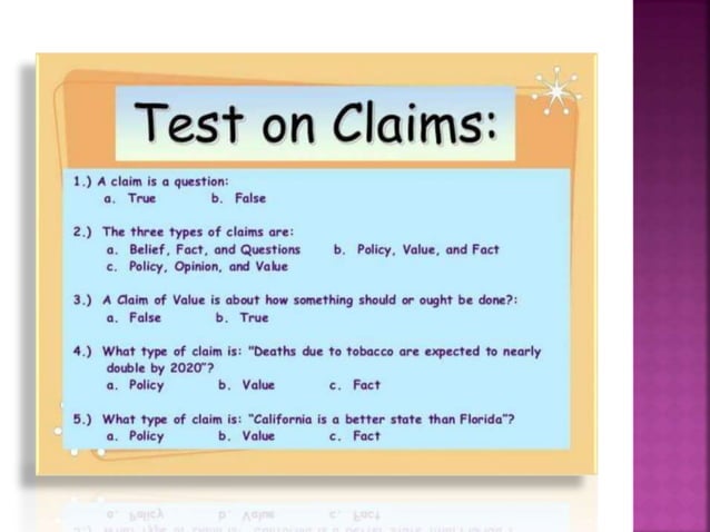 Claim Of Value claim-of-value