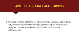 Suarez educ550 cognitive factors | PPTX