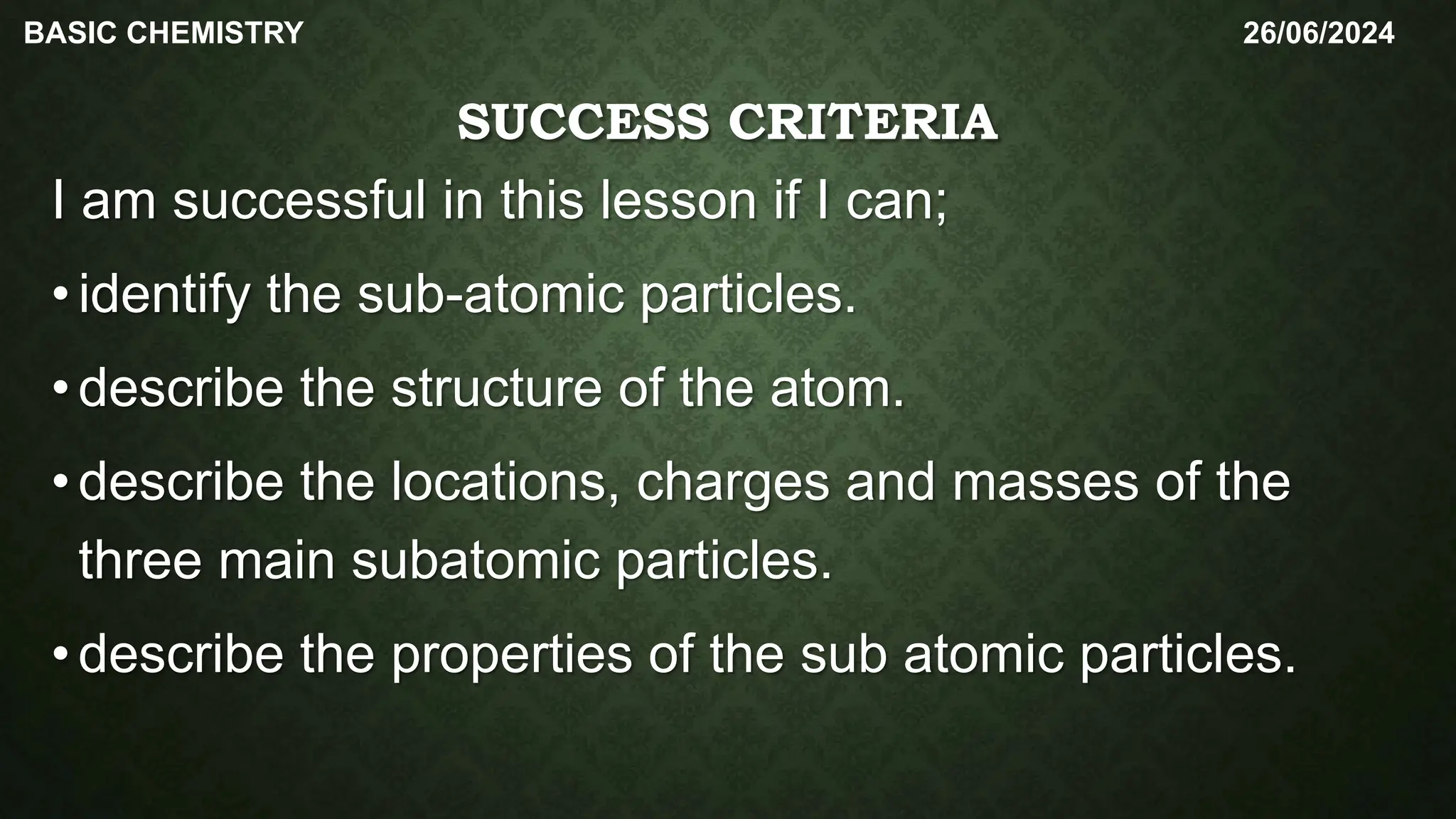 SUB-ATOMIC PARTICLES PROTONS, NEUTRONS AND ELECTRONS..pptx