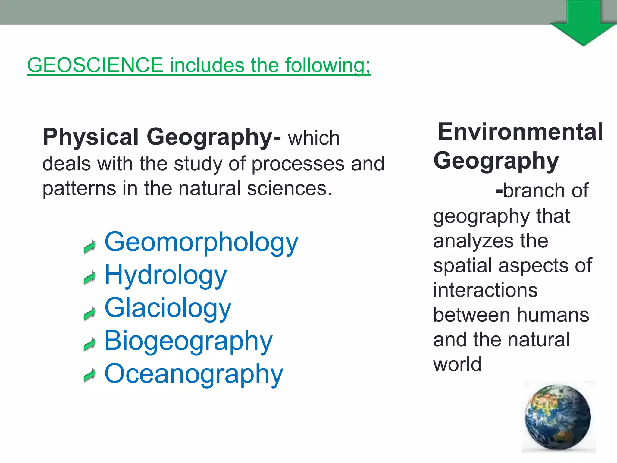 Sub categories-of-environmental-science | PPTX
