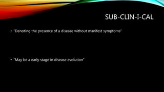 Sub clinical thyroid disorders | PPTX