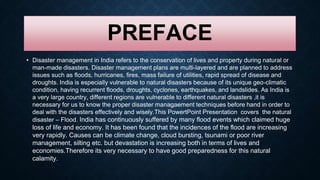 Disaster Management PPT | PPTX