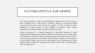 Sub genre research | PPTX