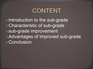 Sub grade | PPTX