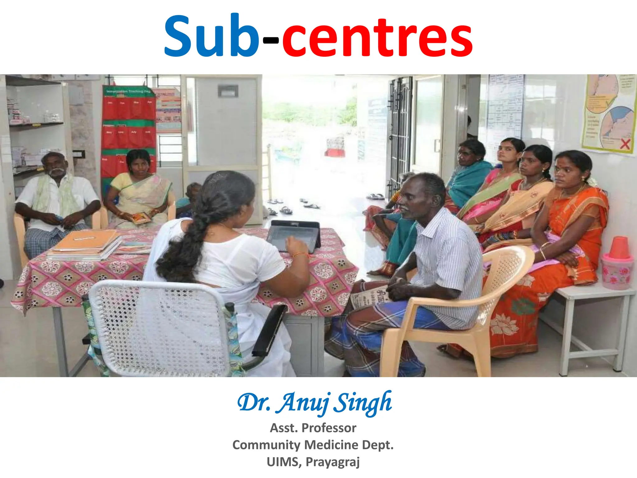 SUB-HEALTH CENTRE, Health and wellness centre Sub health centre Revised ...