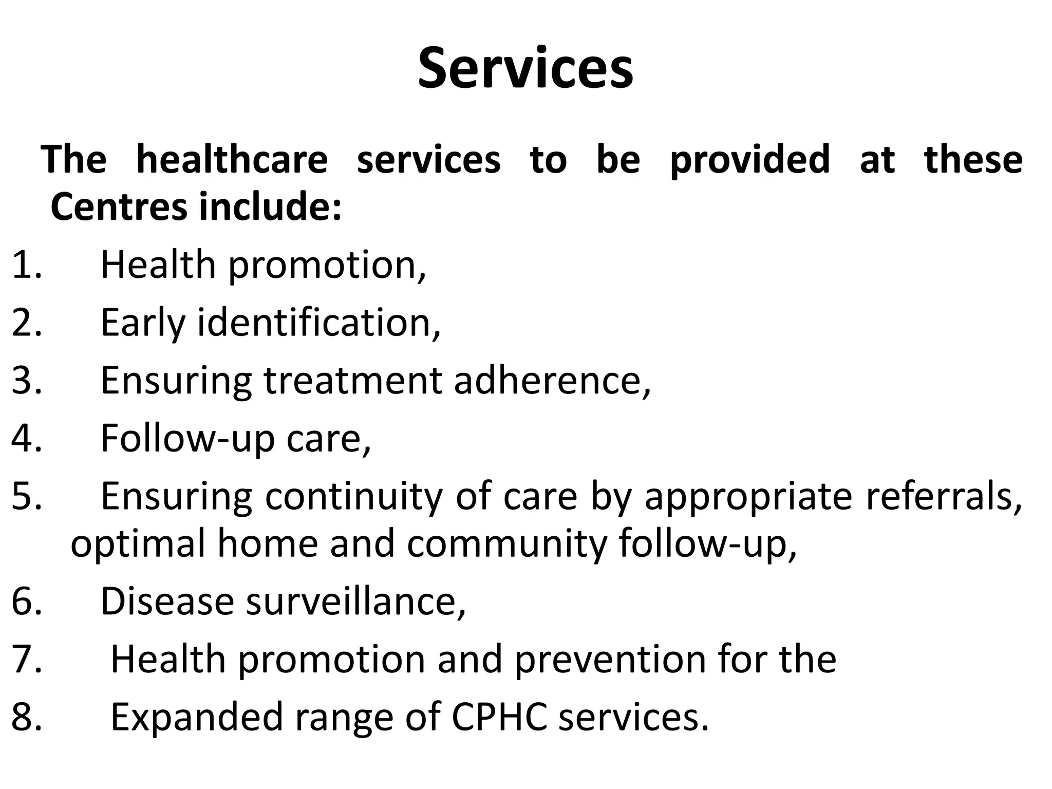 SUB-HEALTH CENTRE, Health and wellness centre Sub health centre Revised ...