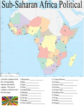 Sub saharan africa | PDF