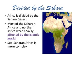 Sub Saharan Africa | PPT