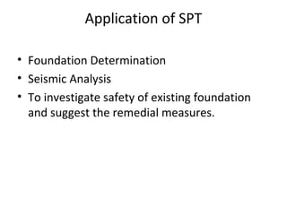Sub soil exploration & spt | PPT