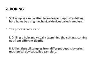 Sub soil exploration & spt | PPT