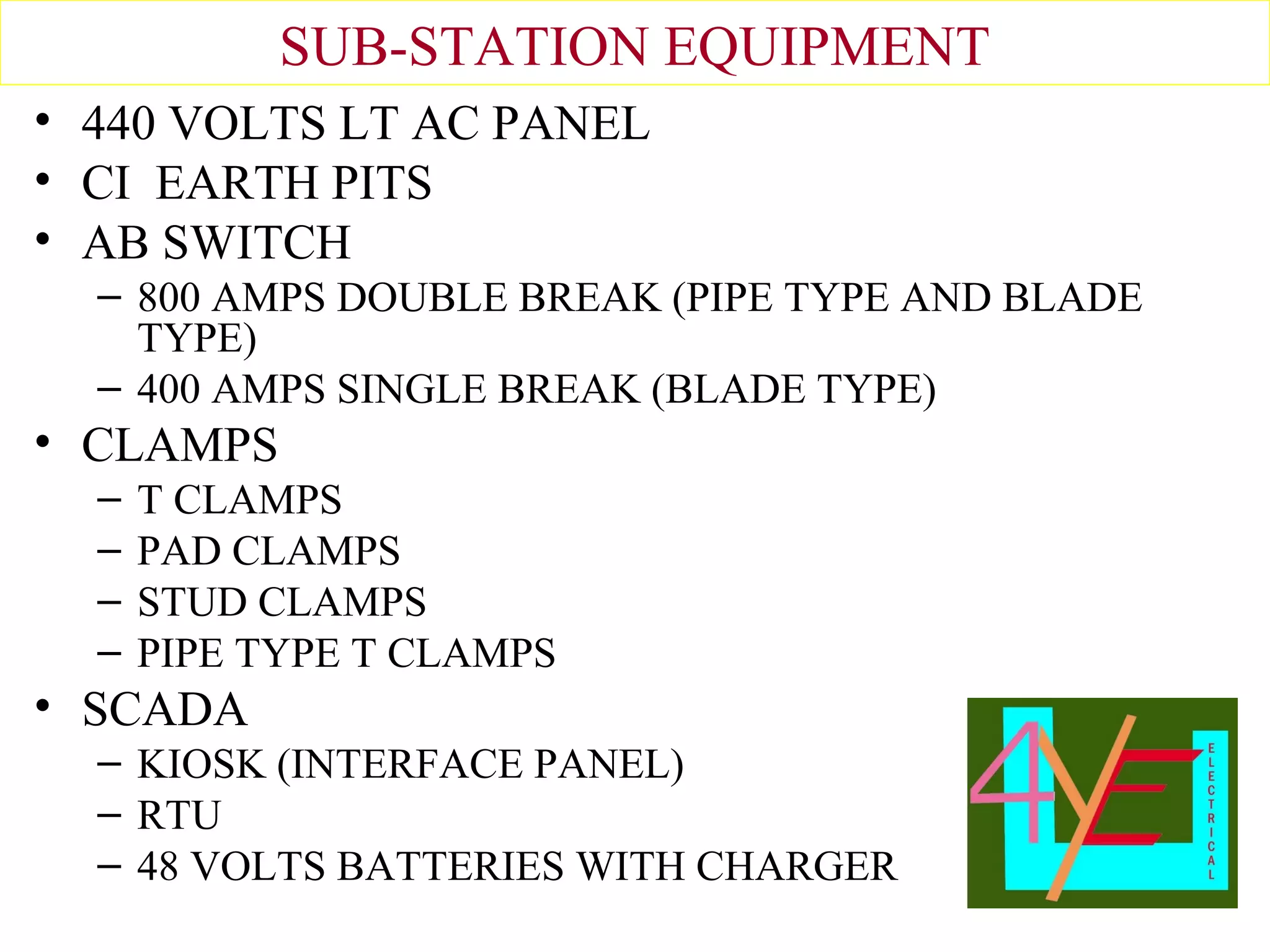 Sub station maintenance | PPT