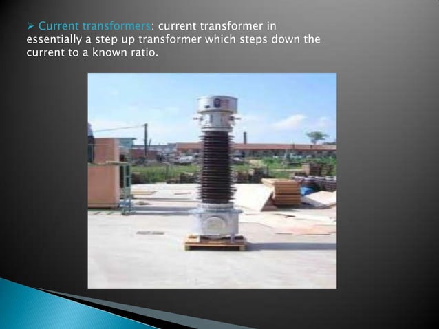 Sub stations-air insulated substations | PPTX | Dance and Electronic ...