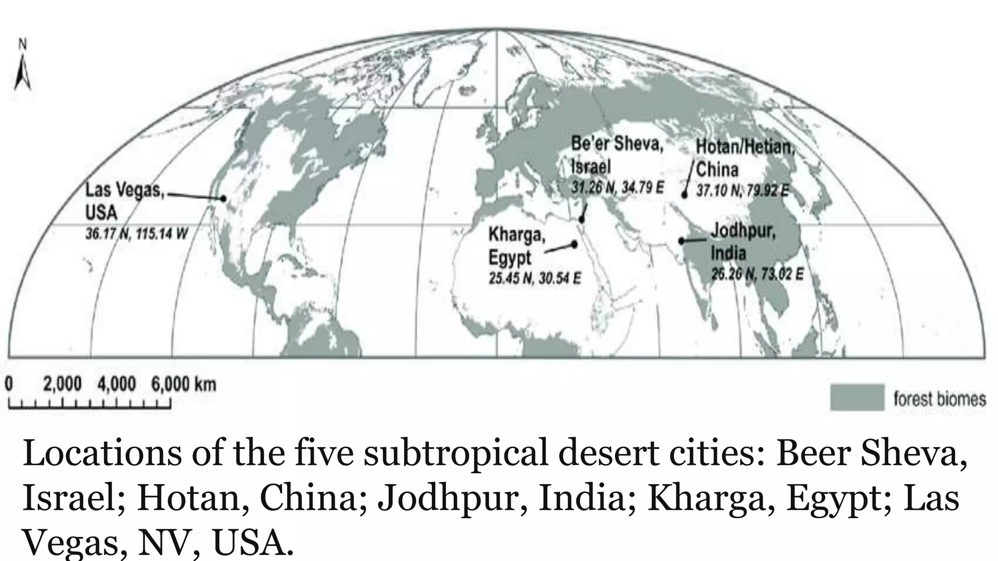 Sub tropical deserts | PPTX