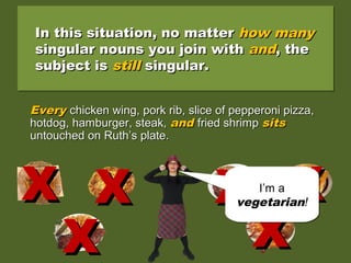 Sub verb agreement | PPT