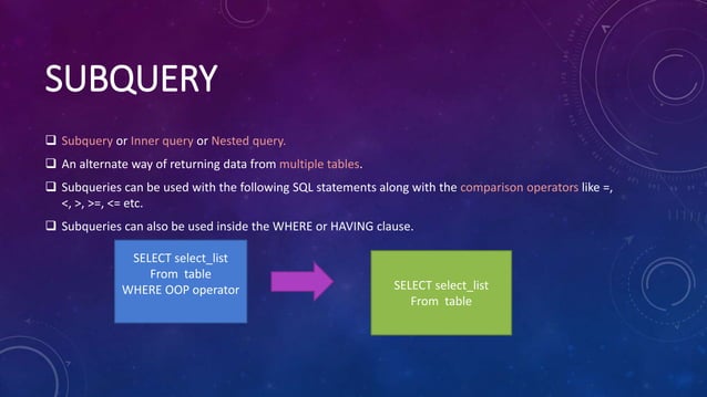 Sub-Queries | PPT