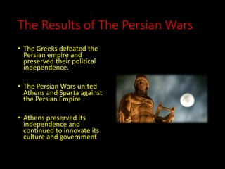 Sub 5d the major wars of ancient greece | PPTX | Death, Injury, or ...