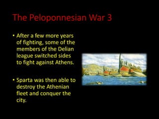 Sub 5d the major wars of ancient greece | PPTX | Death, Injury, or ...
