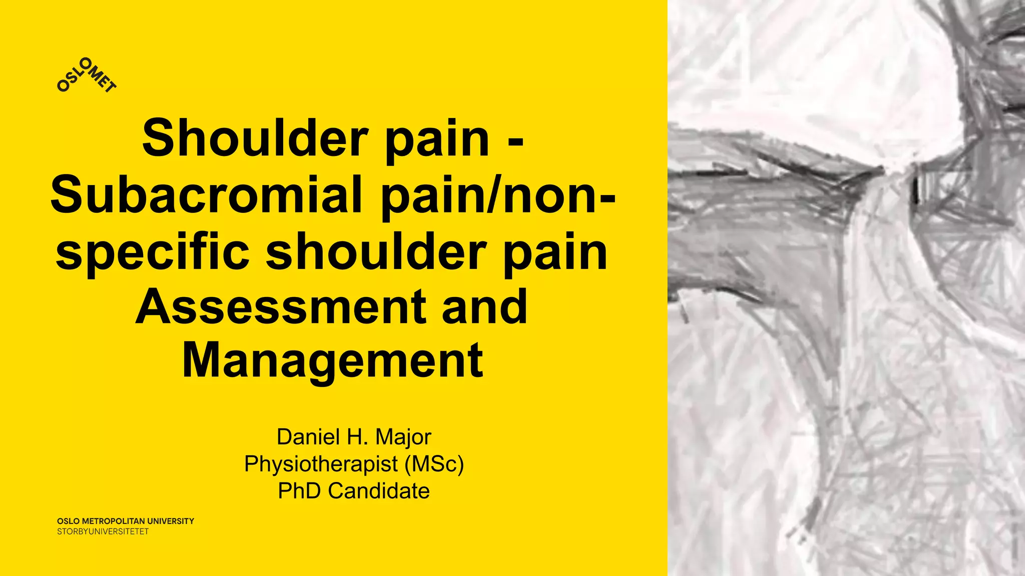 Subacromial pain daniel | PDF