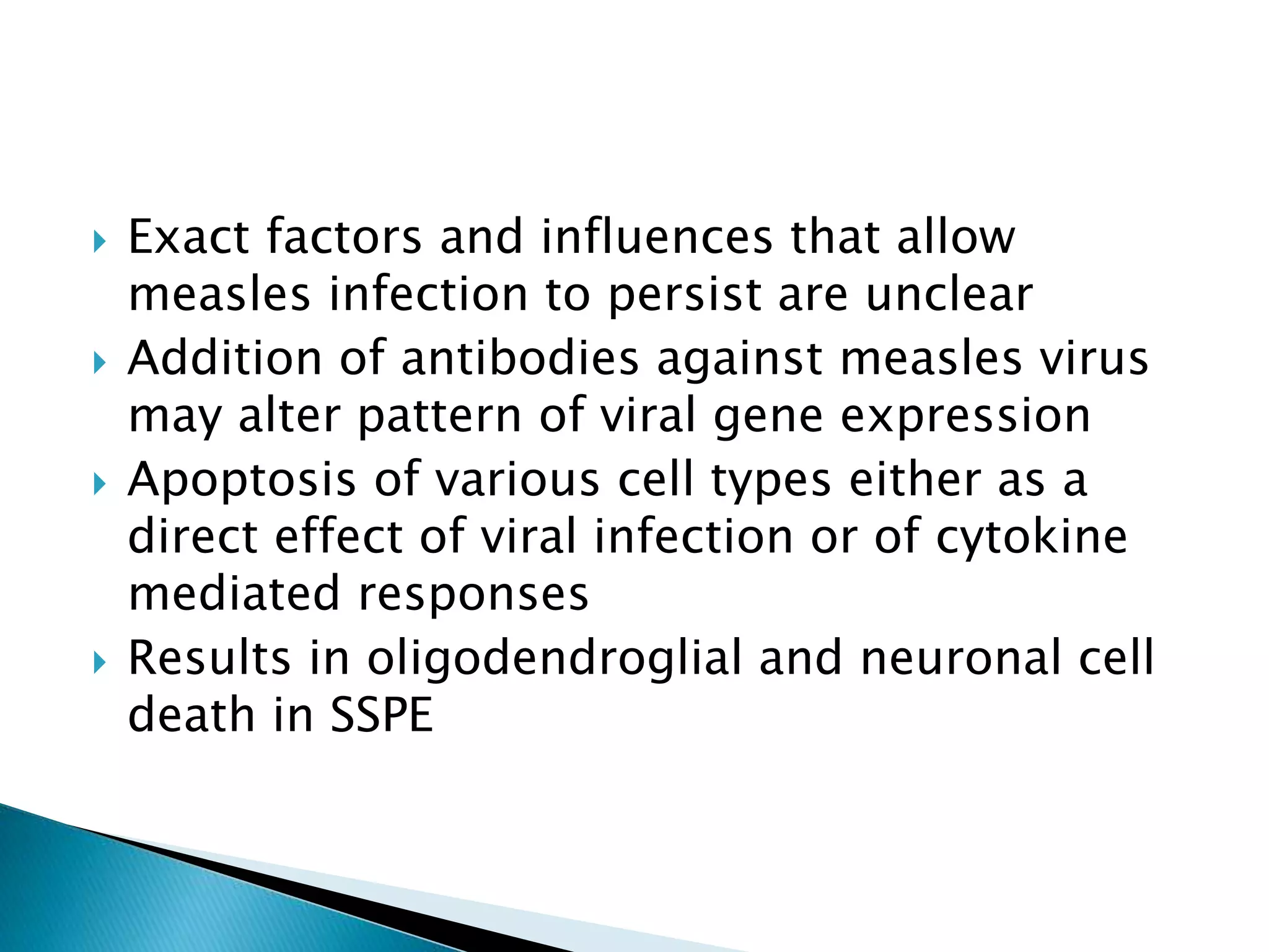 Sub acute sclerosing panencephalitis | PPTX