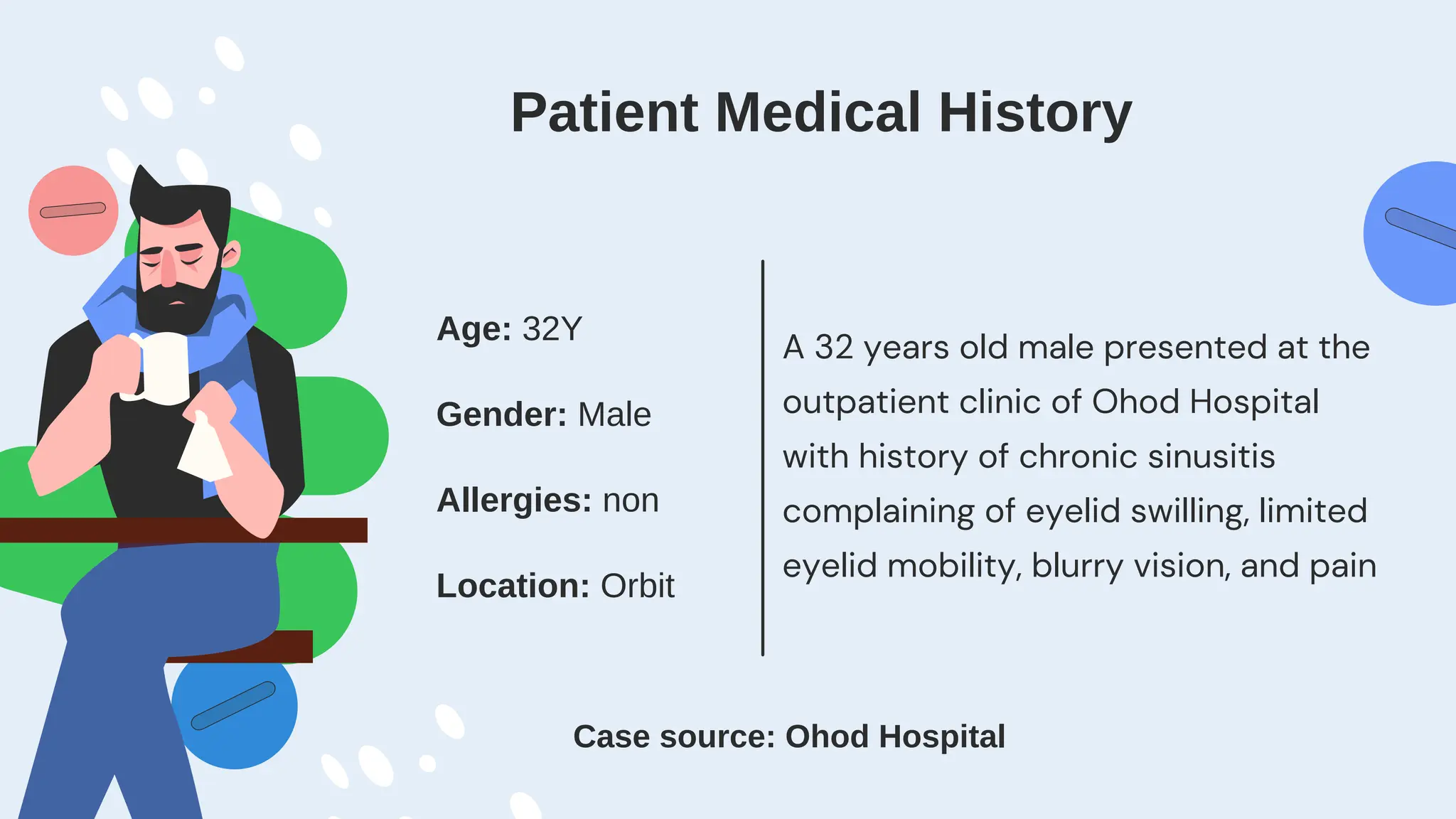 Preseptal cellulitis case presentation.. | PDF