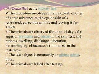 Subacute toxicity | PPTX