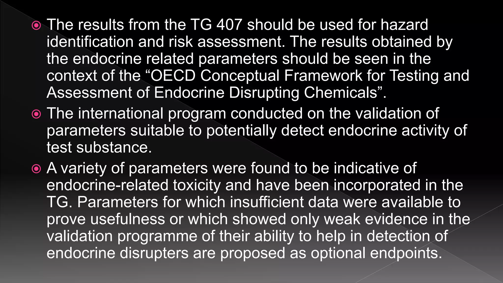 Subacute toxicity testing as per oecd guidelines tulsi 407 | PPTX