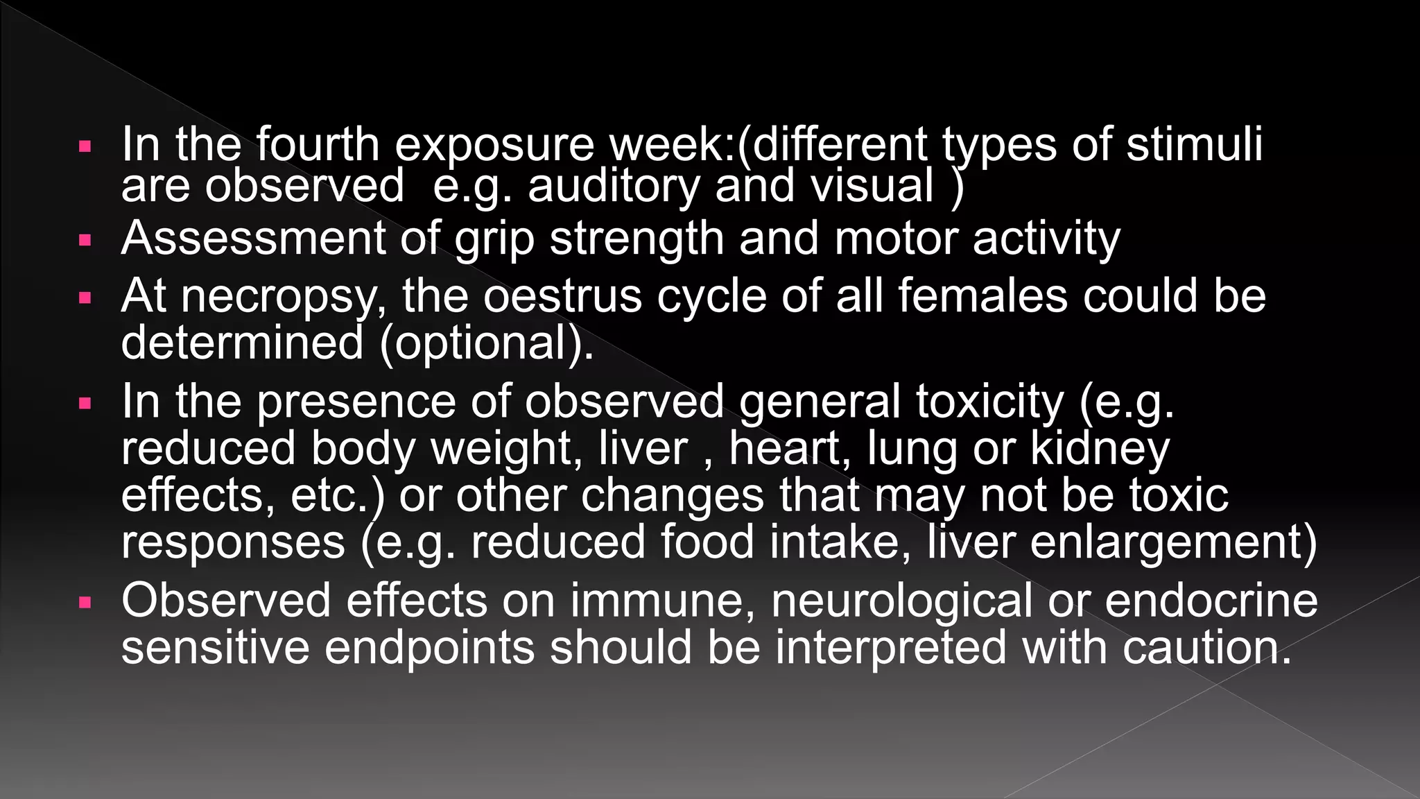 Subacute toxicity testing as per oecd guidelines tulsi 407 | PPTX