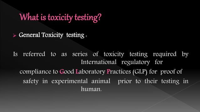 Subacute toxicity testing as per oecd guidelines tulsi 407 | PPTX ...