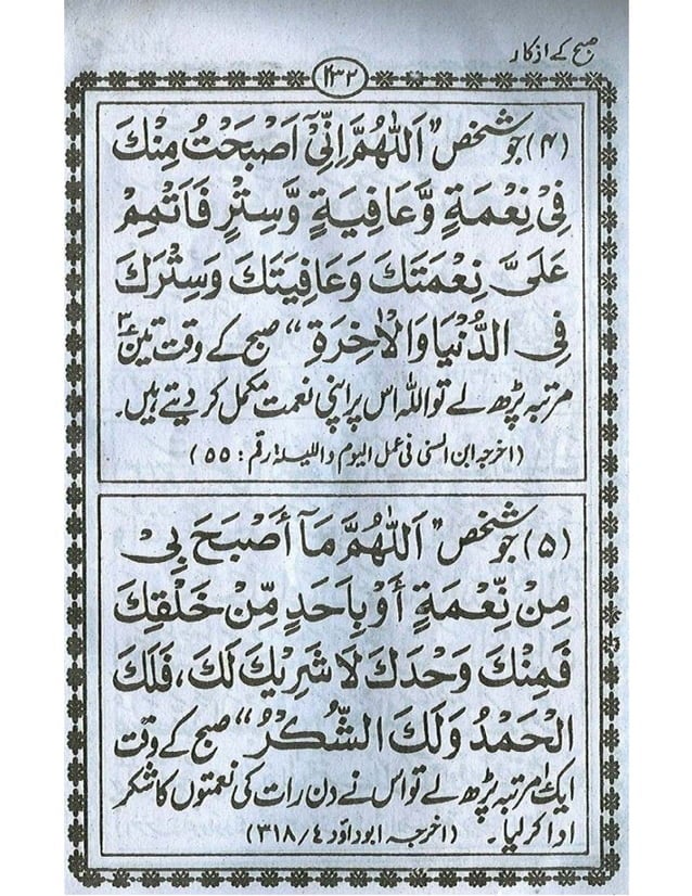 Subah ke azkaar | PDF