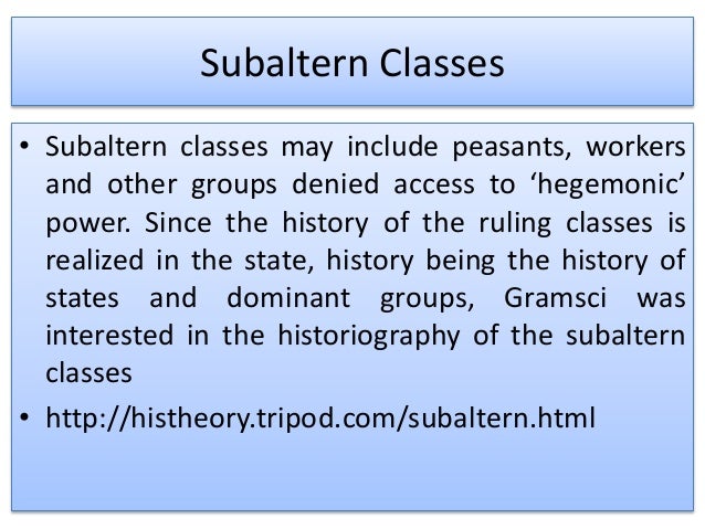 (Atif Sherazi) Subaltern classes 1