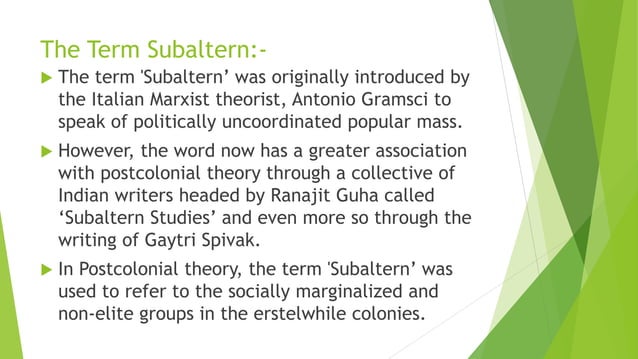 Subaltern Perspective through Antoinette Character .pptx