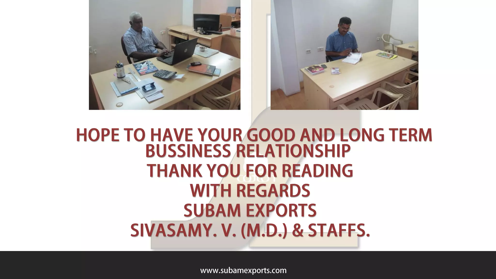 Subam exports | PDF