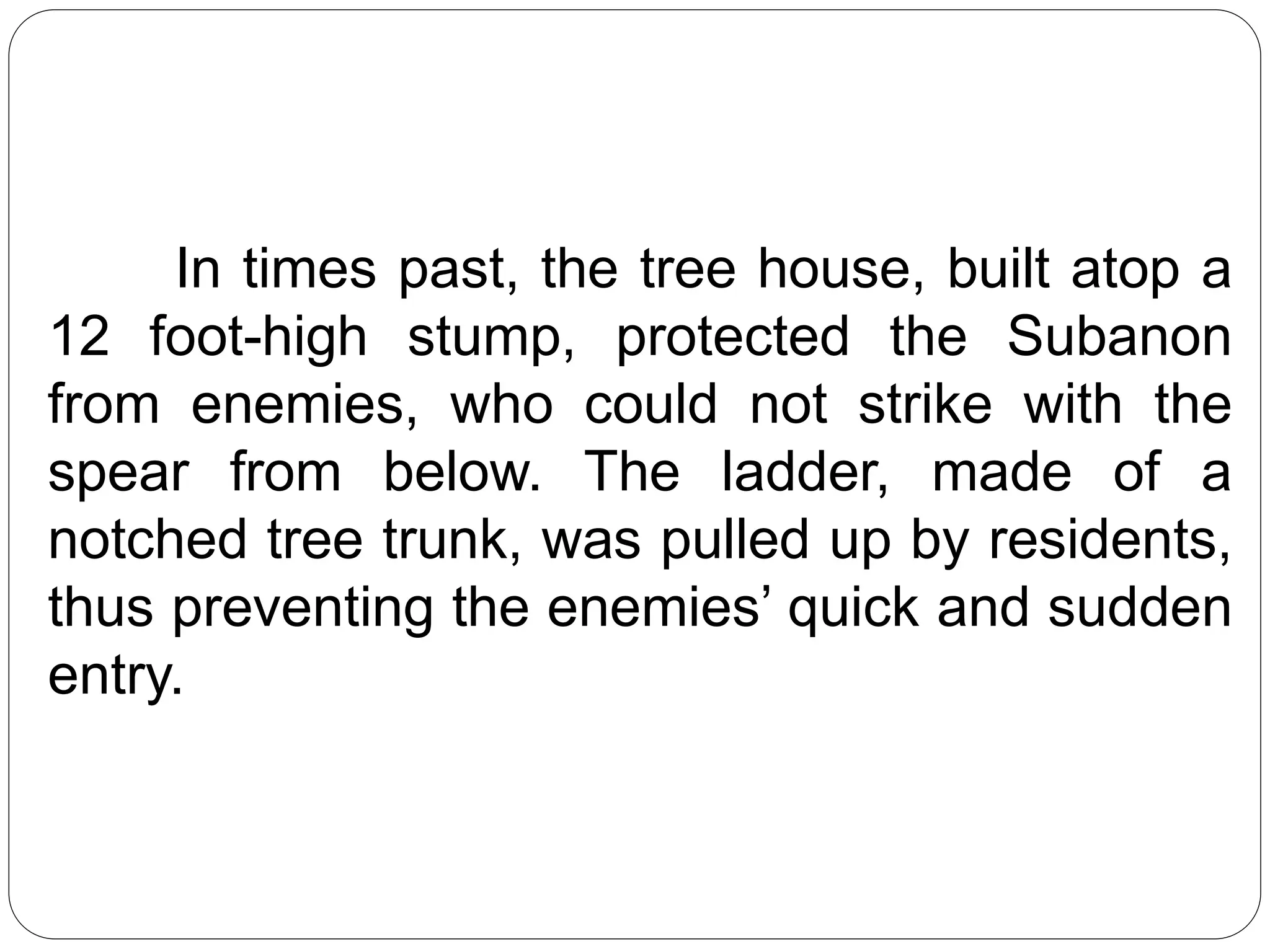 Indigenous People of the Philippines-Subanen | PPTX