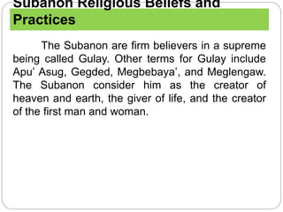 Indigenous People of the Philippines-Subanen | PPTX | Houses | Real Estate