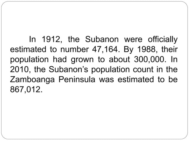 Indigenous People of the Philippines-Subanen | PPTX | Houses | Real Estate