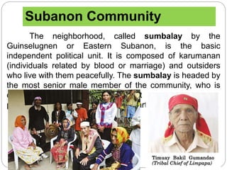 Indigenous People of the Philippines-Subanen | PPTX | Houses | Real Estate